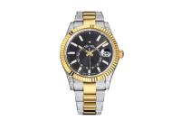 China 3A Quality Stainless Steel Strap Sapphire Mirror Mechanical Watches Skywalke Dial Forsining Watch Waterproof for sale