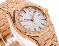China Custom Made Mechanical Luxury Watch With Leather Strap And MIYOTA Movement for sale