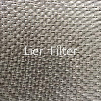 China High Mechanical Strength Stable Sintered Metal Filter 1.7mm Thick for sale