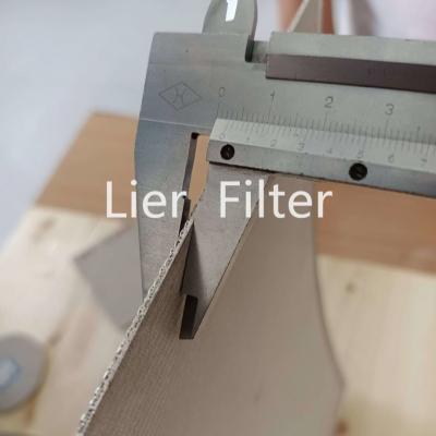 China OEM Ultrasonically Cleanable Sintered Mesh Filter 316L 1.7mm Reusable for sale