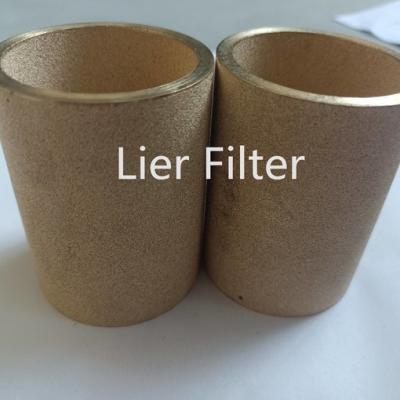 China Stainless Steel Sintered Metal Powder Filter 0.22-50μm 100-1000mm Length Custom for sale