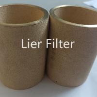 China Reusable 10-15 Micron Sintered Bronze Metal Filter Rating 99.99% for sale