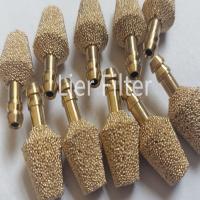 China Corrosion Resistant Sintered Metal Powder Filter Bronze Filter Element for sale