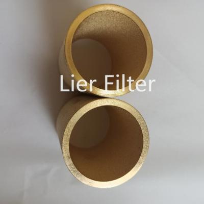 China 10-15um Copper Stainless Steel Powder Sintered Filter Weldable Machinable for sale