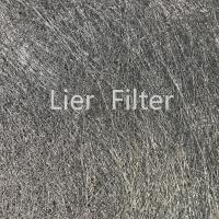 China Monel Hastelloy Sintered Metal Fiber Felt 1000x500mm High Temperature Resistant Filter for sale