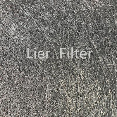 China Monel Hastelloy Sintered Metal Fiber Felt 1000x500mm High Temperature Resistant Filter for sale