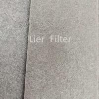 China Sintered Metal Fiber Felt for Hydraulic Oil Filtration 100 Micron Custom Size for sale