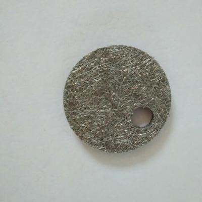 China Pleatable Cleanable FeCrAl Sintered Metal Fiber Felt High Porosity 600°C for sale