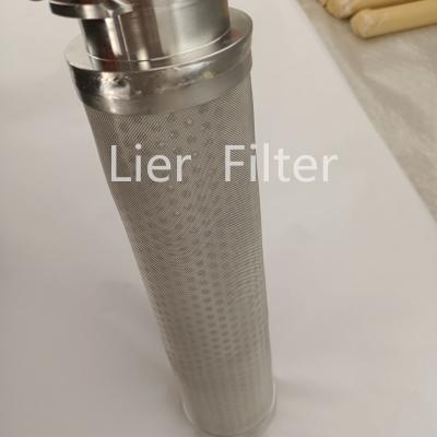 China Reusable Copper Wire Mesh Filter Element 15-45 Percent Porosity for Industrial Filtration for sale