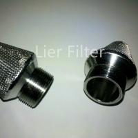 China Clean Hygienic Sintered Mesh Filter Element 316L SS Sintered Filter Cartridge for sale
