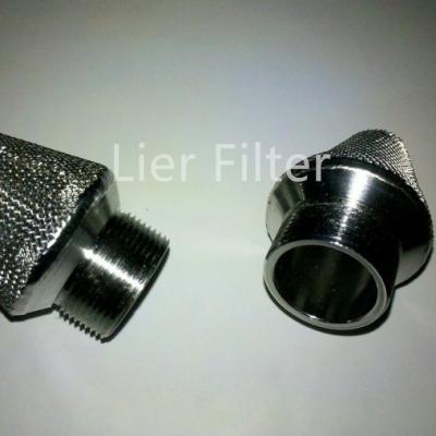 China Clean Hygienic Sintered Mesh Filter Element 316L SS Sintered Filter Cartridge for sale