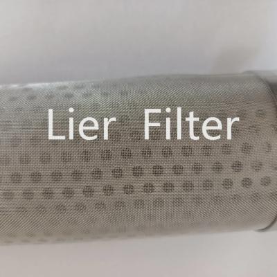 China Anti Deformation Sintered Porous Metal Filter Elements 2 Micron Pore for sale