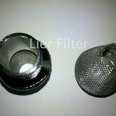China Customized FeCrAl Sintered Metal Filter Element High Temperature 600°C 2um Pore Size for sale