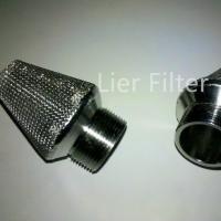 China 10-15um Stainless Steel Sintered Filter Element Corrosion Resistant Good Permeability for sale