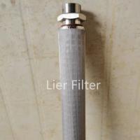 China Stainless Steel Filter Mesh 10mm-3000mm Length 1-300um Rating for Pharmaceutical Industry for sale