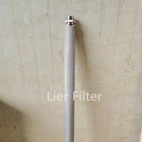 China Lier 5 Layers Sintered Stainless Steel Mesh Filter Cartridge 1-300um 480°C for sale