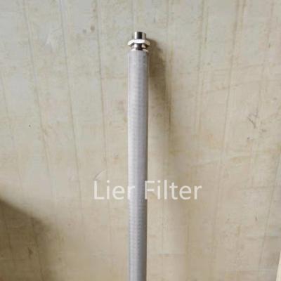China Lier 5 Layers Sintered Stainless Steel Mesh Filter Cartridge 1-300um 480°C for sale