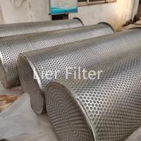 China Customized 0.035mm To 0.508mm Wire Basket Strainer For Chemical Industry for sale