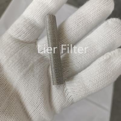 China Stainless Steel 304 Metal Mesh Filter for Sulfur Gas Filtration 34-45% Porosity for sale