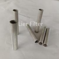China Stainless Steel 304 Metal Mesh Filter for Sulfur Gas Filtration 34-45% Porosity for sale