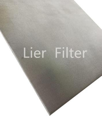 China Stainless Steel Sintered Mesh Filter 1.7mm Thickness 1000x1000mm 304 316 for sale