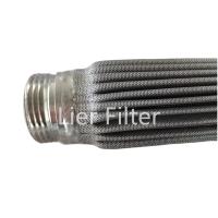 China high dirt holding capacity Stainless Steel Sintered Filter Element Folded for sale