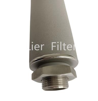 China High Temperature Sintered Micron Probe Filter Sintered Metal Powder Filter for sale