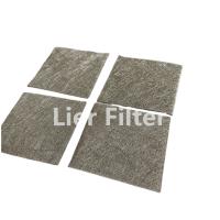 China Sintered Metal Fiber Felt High Temperature Filter 316 Stainless Steel 1000x1000mm 1.7mm for sale
