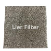China FeCrAl Sintered Fiber Felt 1.7mm Thickness 0.2-120um Pore Size Long Life Filter Media for sale