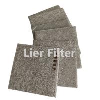 China Iron Chromium Aluminum Sintered Metal Fiber Felt High Temperature Resistant 0.2um-120um Pore Size 1.7mm Thickness for sale