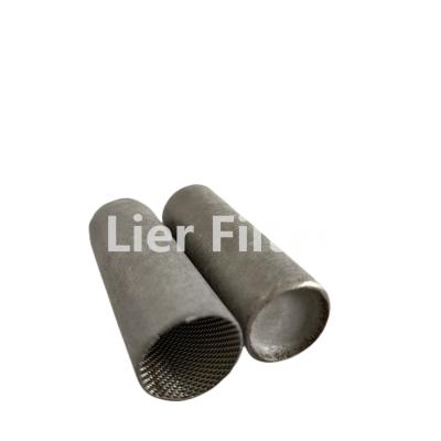 China Metal Fiber Felt Sintered Mesh Welding Filter Element By Vacuum Electron Beam for sale