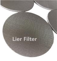 China 316L/304 Stainless Steel Sintered Mesh Filter Multi Layer for sale