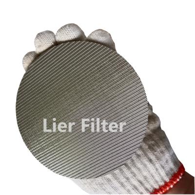 China High Temperature Multilayer Sintered Mesh Filter 1000x1000mm 1.7mm Wear Resistant for sale