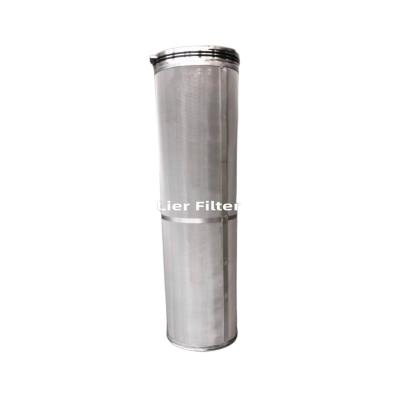 China Stainless Steel 316L Sintered Filter Cartridge 1-200um High Strength Dust Removal for sale