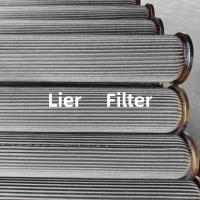 China High Temp Resistance Stainless Steel Pleated Filter Element Abrasion Proof for sale