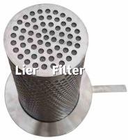 China 316L Special Shaped Perforated Metal Sintered Filter Element 50um-200um Non Rusting for sale
