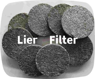 China FeCrAl Sintered Metal Fiber Felt 1200x1000mm High Temperature 1200°C for Chemical Filtration for sale