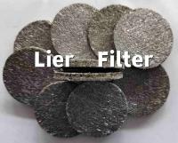 China FeCrAl Sintered Metal Fiber Felt 1200x1000mm High Temperature 1200°C for Chemical Filtration for sale