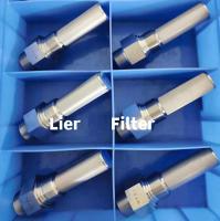 China AISI304 10um Stainless Steel Powder Sintered Filter Element High Temperature 100mm for sale