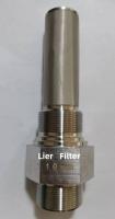 China AISI304 10um Stainless Steel Powder Sintered Filter Element High Temperature 100mm for sale