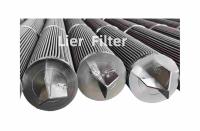 China Machining Industry Pleated Filter Element Cartridge Easy To Backwash for sale