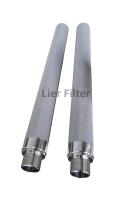 China Stainless Steel Sintered Metal Powder Filter Element 0.22-50μm Pore Size for sale