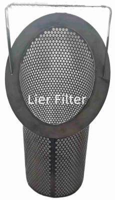 China 304 Stainless Steel Sintered Mesh Filter 25 Micron Backwash with Perforated Metal Custom Sizes for sale