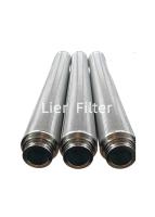 China Reusable SS316L 1mm 3-Layer Sintered Mesh Filter Cartridge for Machining Industry for sale