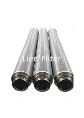 China Reusable SS316L 1mm 3-Layer Sintered Mesh Filter Cartridge for Machining Industry for sale