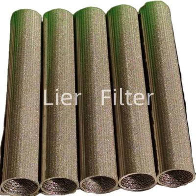 China 1.7mm Composite Sintered Metal Mesh Filter Cartridge 1-300um for Aviation Aerospace for sale