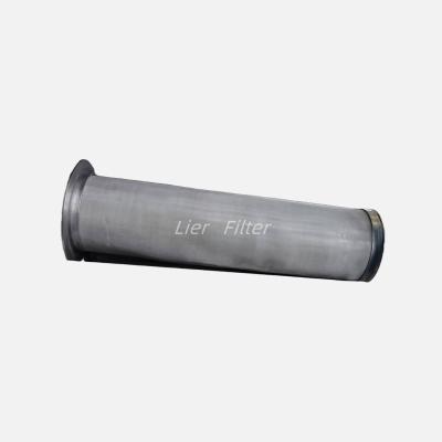 China Stable Filtering  2um Sintered Metal Mesh Filter Elements In Environment Alprotection for sale