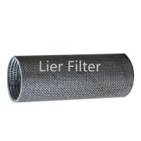 China Large Flow 0.2um-120um Pore Sintered Metal Filter Elements Corrosion Resistant for sale