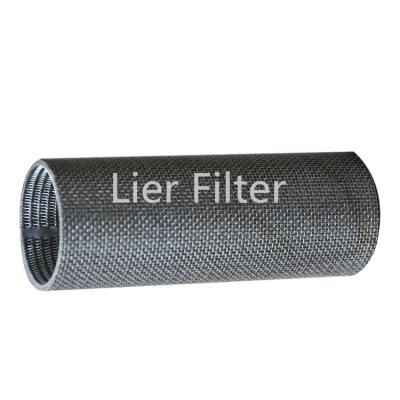 China Large Flow 0.2um-120um Pore Sintered Metal Filter Elements Corrosion Resistant for sale