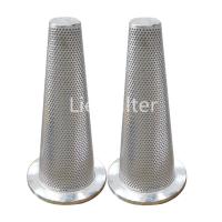 China 304 316 Stainless Steel Shaped Filter Minimal Scaling high Flow capacity for sale